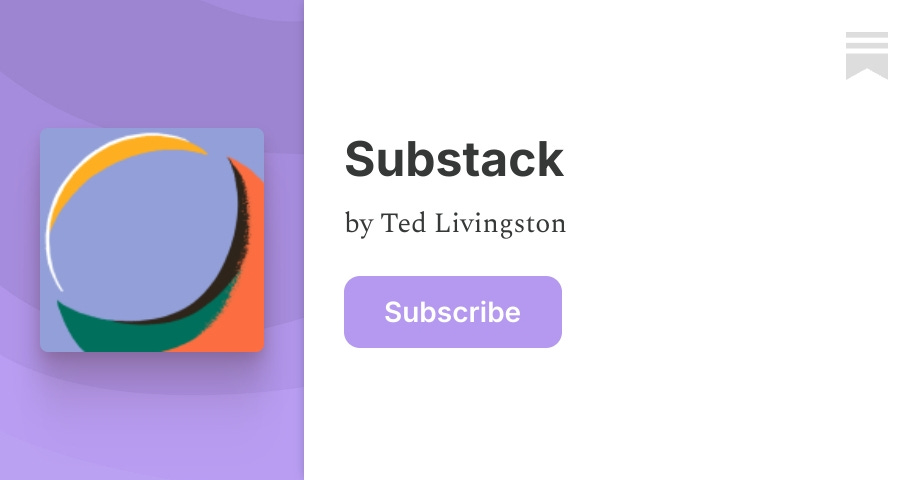 Moving Forward - by Ted Livingston - Substack