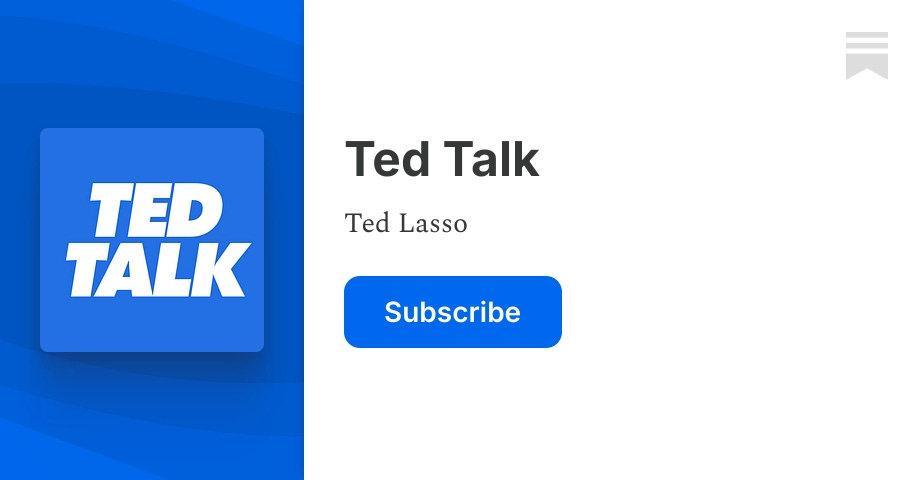 Ted Talk | Justine | Substack