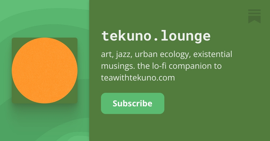 tekuno.lounge | catherine jue | Substack