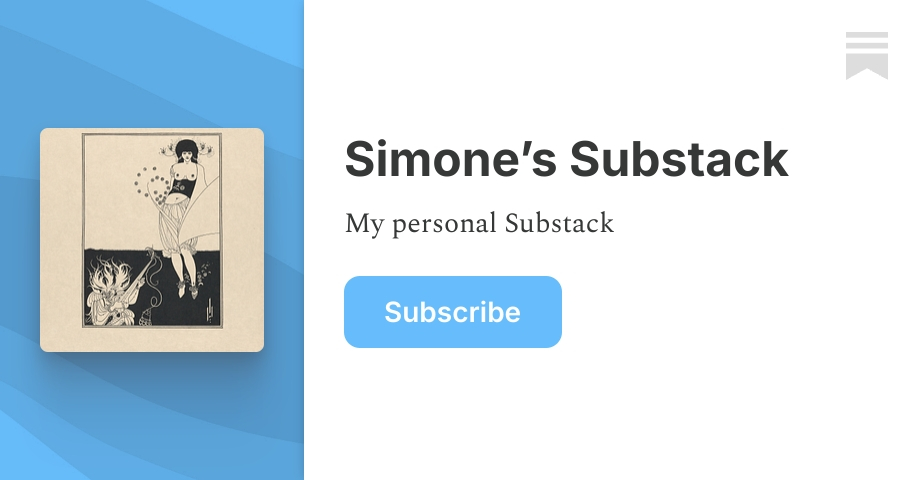Simone’s Substack | Substack