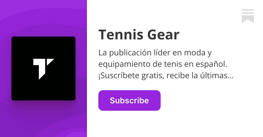 Tennis Gear | David Sánchez | Substack