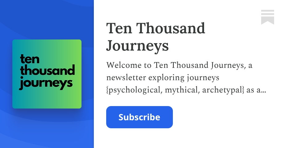 Ten Thousand Journeys | Priya Iyer | Substack
