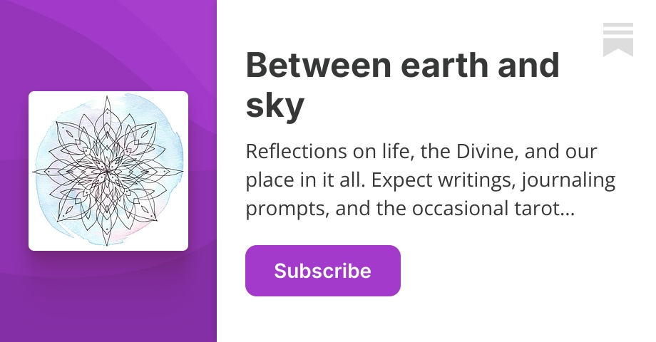 Between earth and sky | Terin Hastelow | Substack