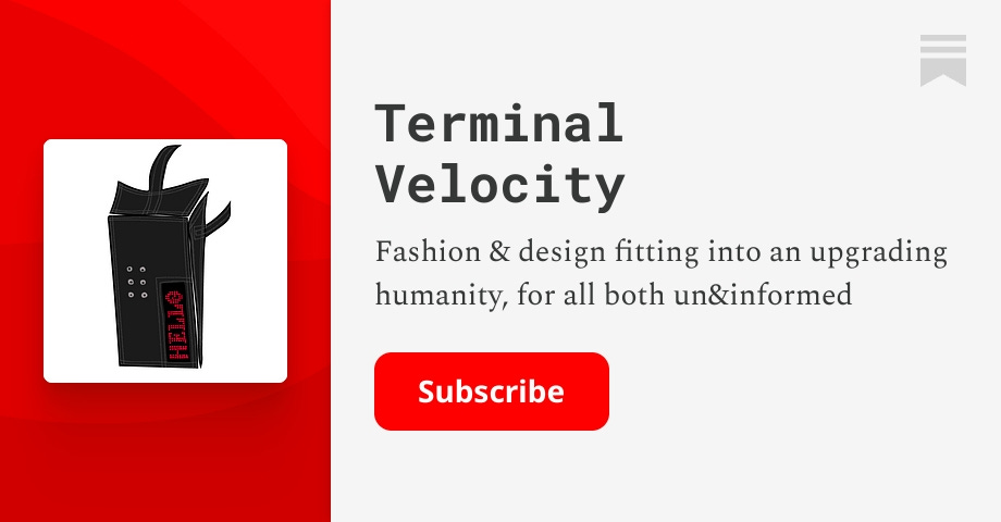 Terminal Velocity | Luca Stucci Sheridan | Substack