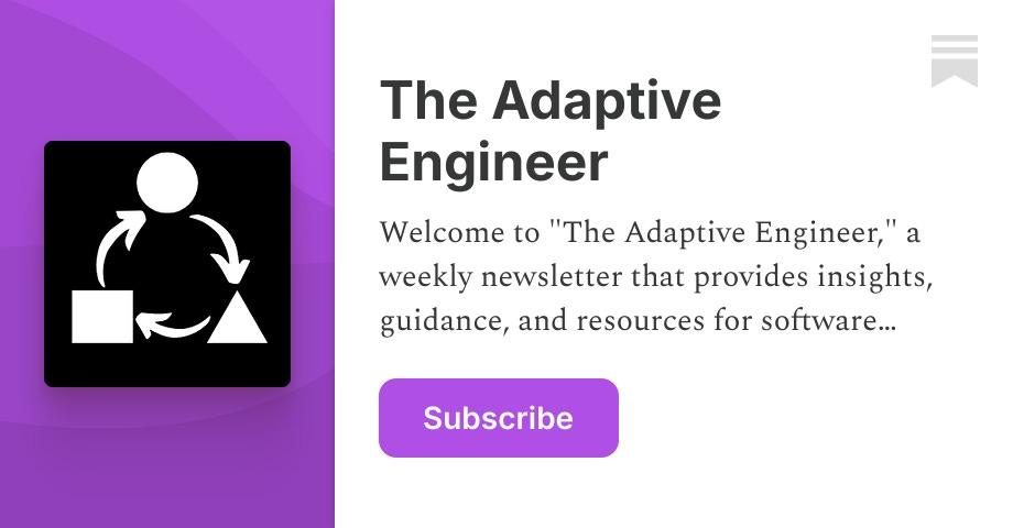 The Adaptive Engineer | Zahiruddin Tavargere | Substack