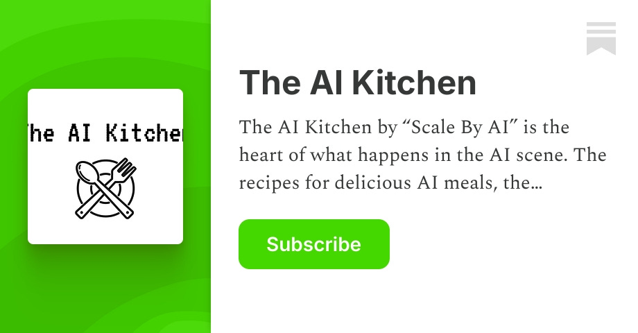 The AI Kitchen | Nour Eldin | Substack