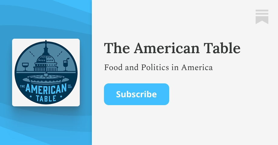 The American Table Podcast | James Bell | Substack