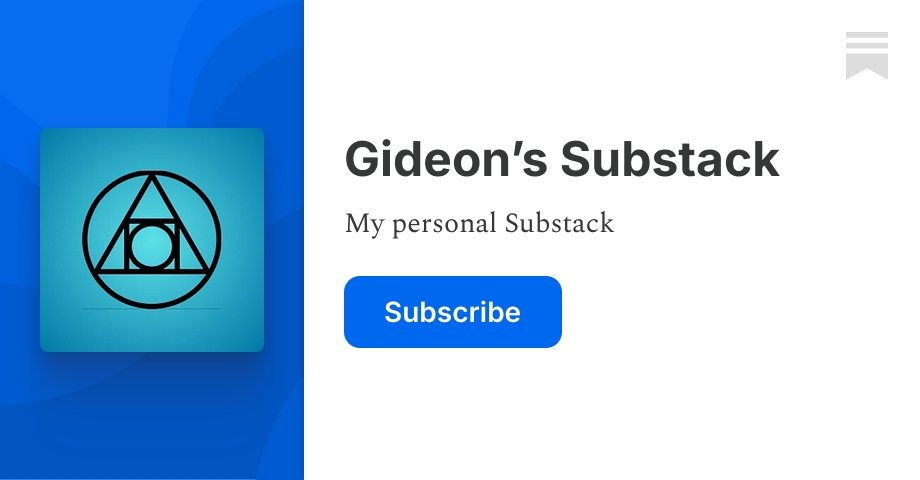 Gideon’s Substack | Mystic G B Grant Bey | Substack