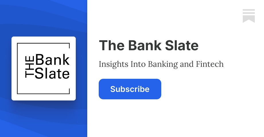 The Bank Slate | Paul Davis | Substack
