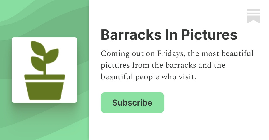 Barracks In Pictures | Ben Green | Substack