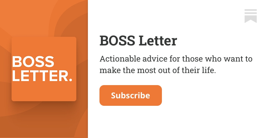 BOSS Letter | BeautyOfSaaS | Substack