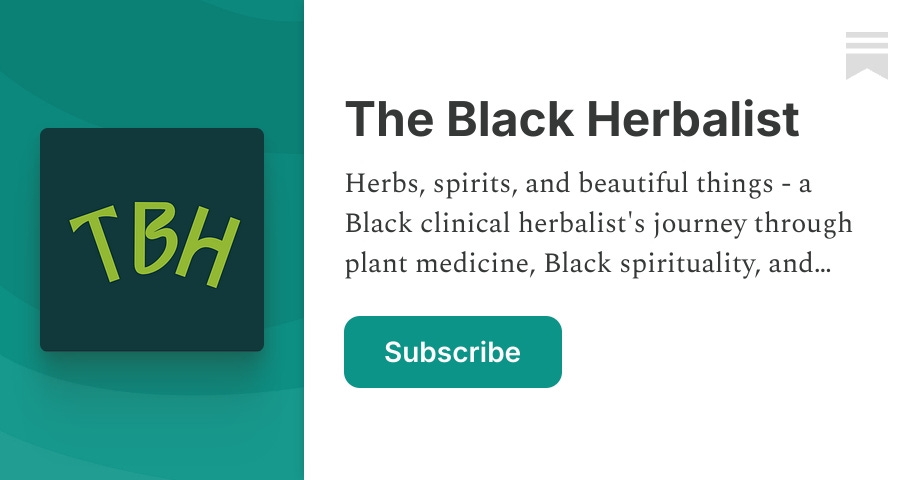 The Black Herbalist | Donette | Substack