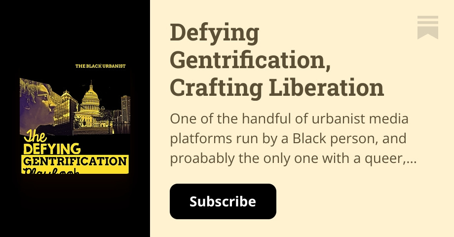Defying Gentrification, Crafting Liberation | Kristen Jeffers, MPA 🏽🌈 | Substack