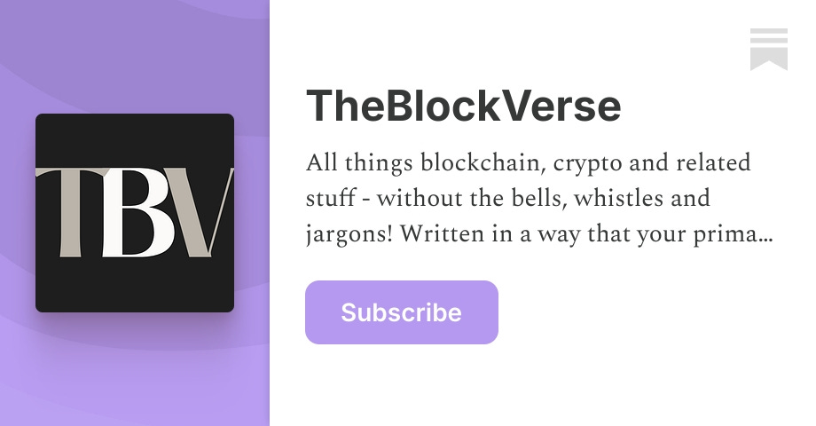 TheBlockVerse | Ashwin | Substack