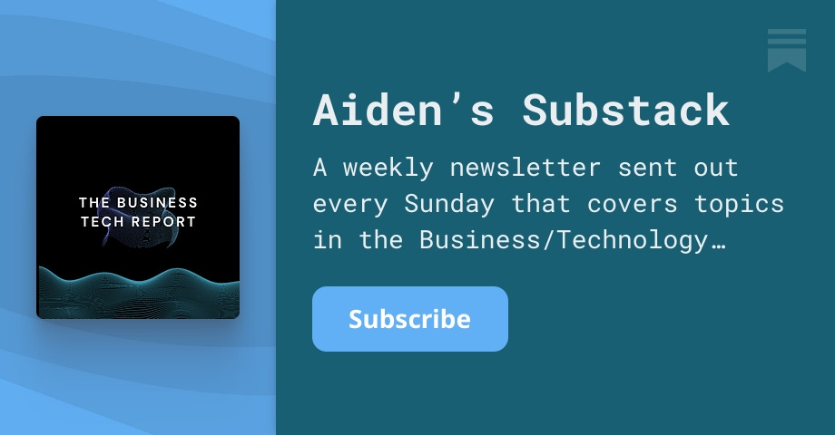 Aiden’s Substack | Aiden Morris | Substack
