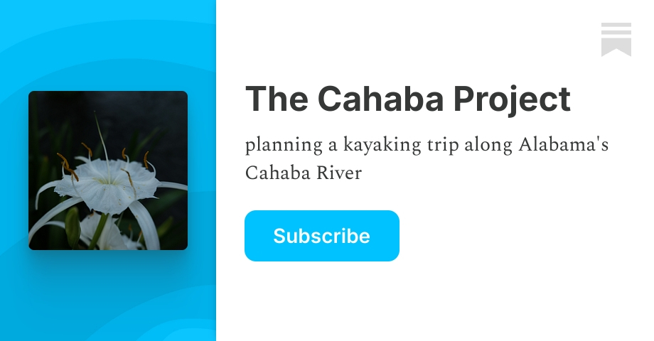 The Cahaba Project | Halley Cotton | Substack