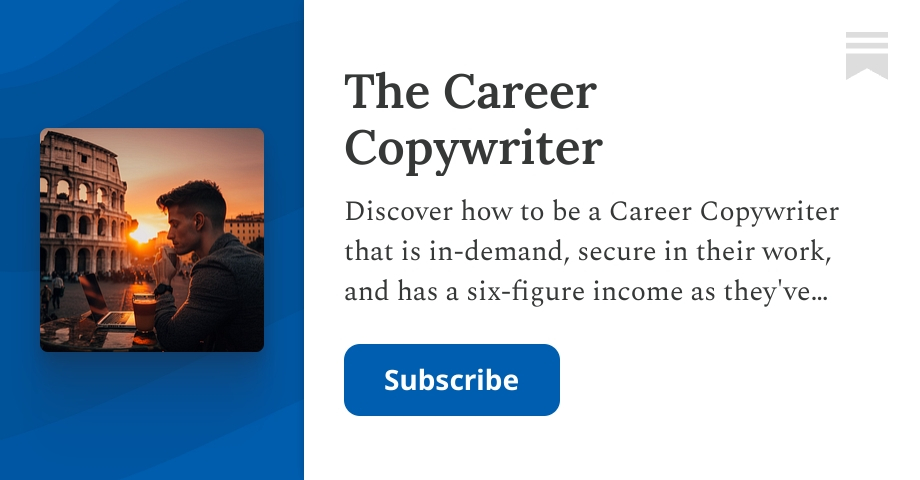 The Career Copywriter | Substack