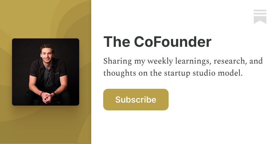 The CoFounder | Jake Hurwitz | Substack