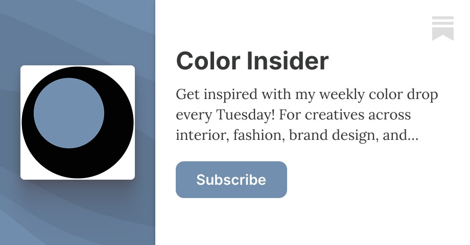 The Color Insider | Substack