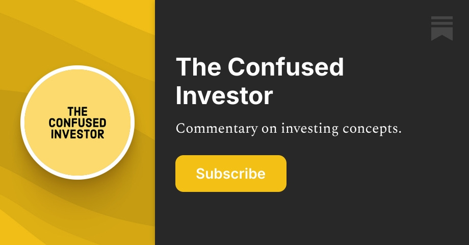 The Confused Investor | Jacob Doyle | Substack