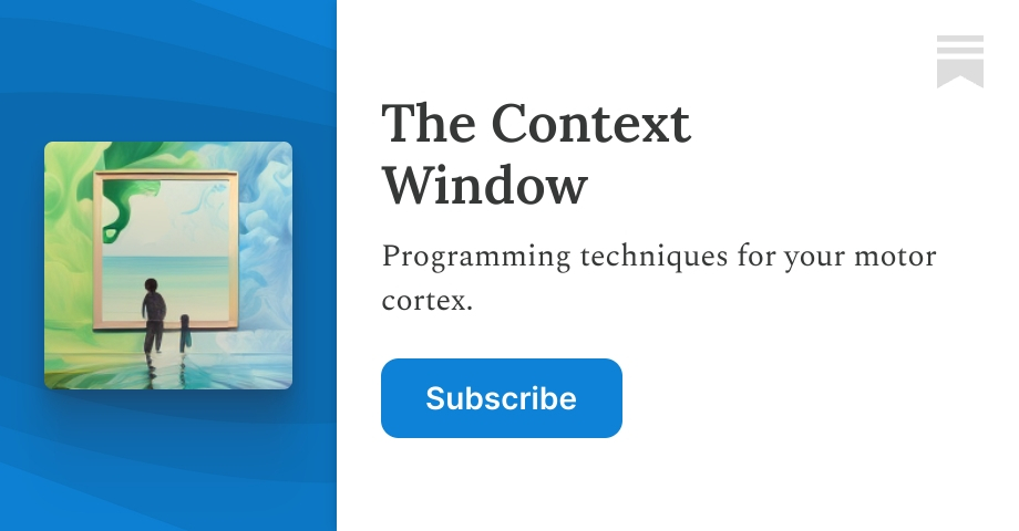 The Context Window | Ned Twigg | Substack