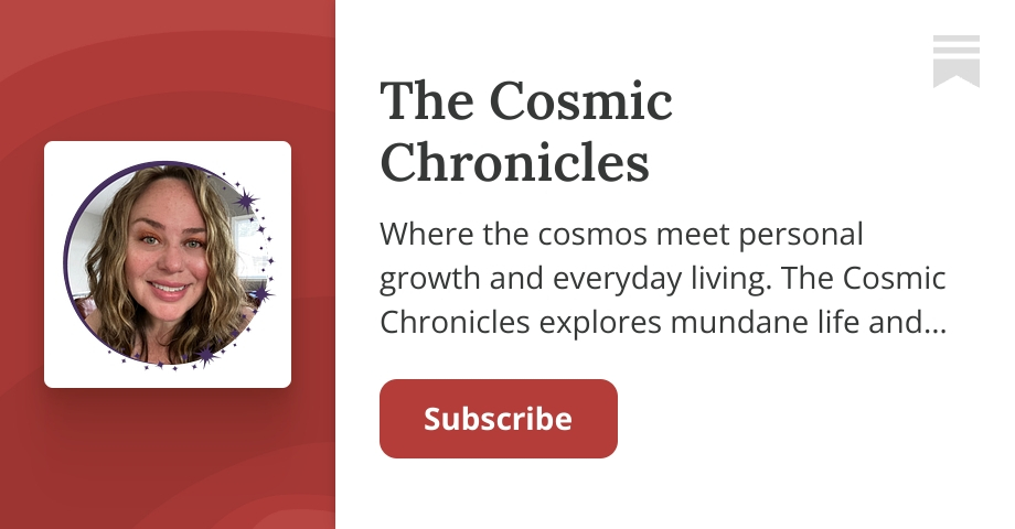 The Cosmic Chronicles | Rosie Buchanan | Substack