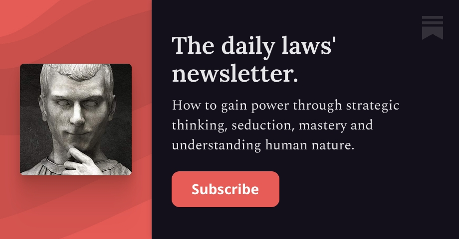 The daily laws' newsletter. | Substack