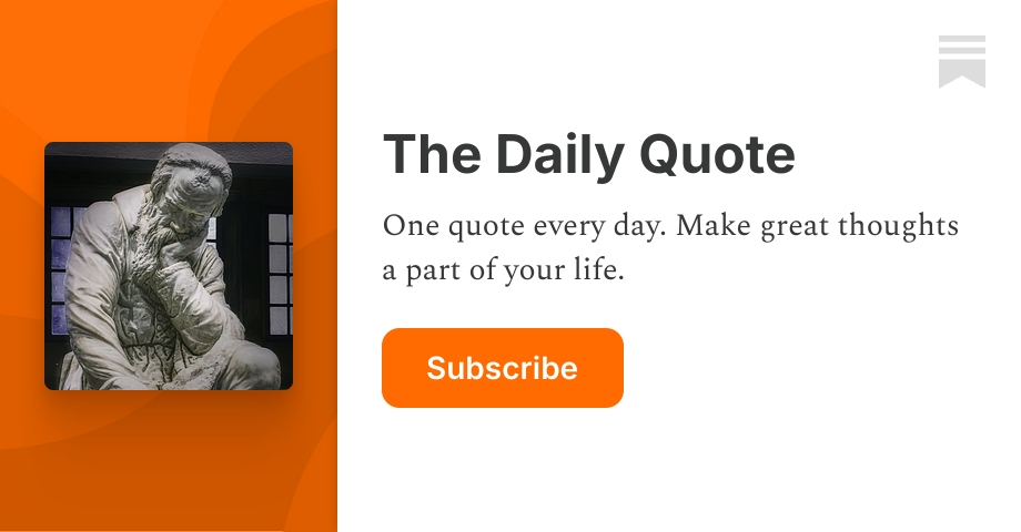 The Daily Quote | Substack
