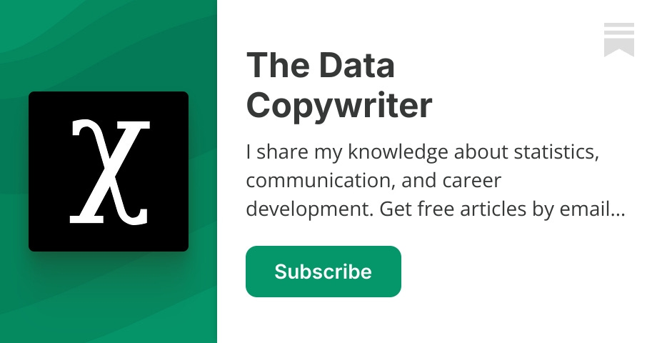 The Data Copywriter | Eric Cai | Substack