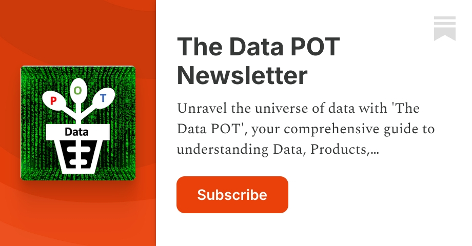 The Data POT Newsletter | Manish Arora | Substack