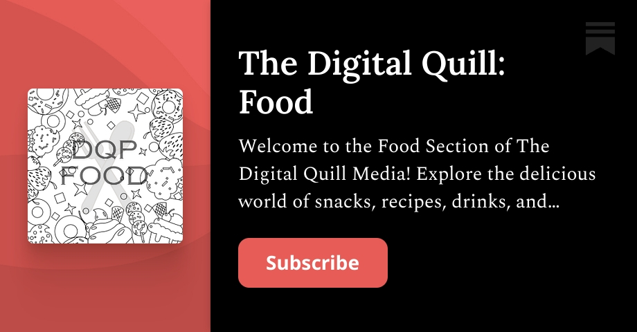 The Digital Quill: Food | Mars Wilson | Substack