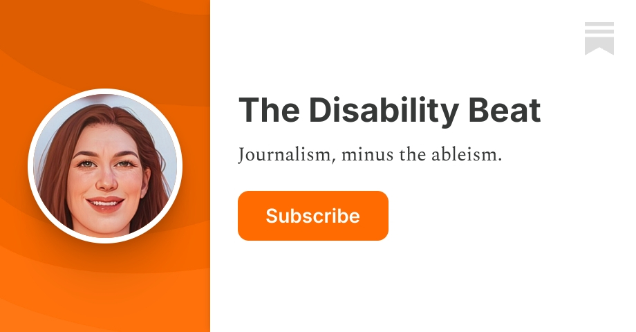 Hi! Welcome to the Disability Beat newsletter!