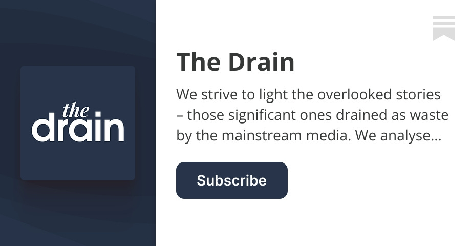 The Drain | The Drain Team | Substack
