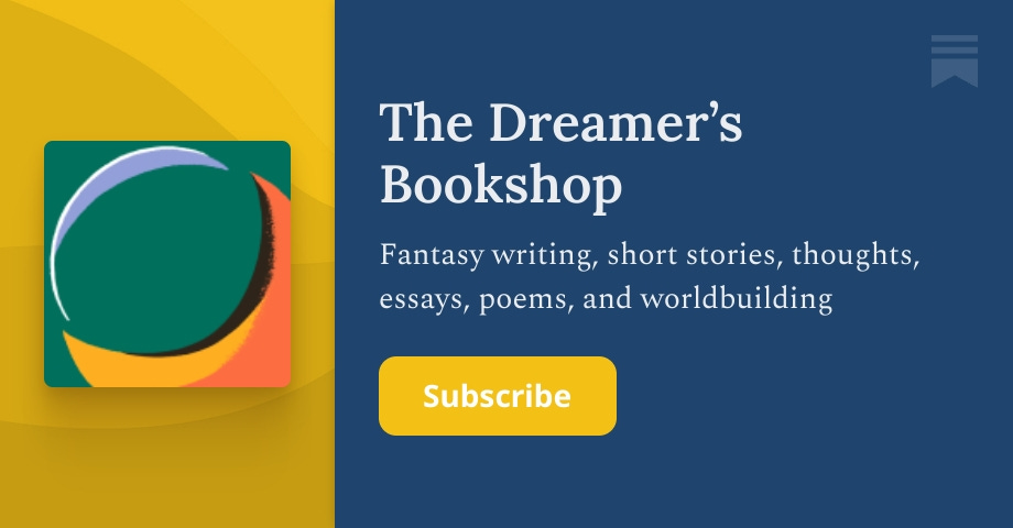 The Dreamer’s Bookshop | The Dreamer's Bookshop | Substack