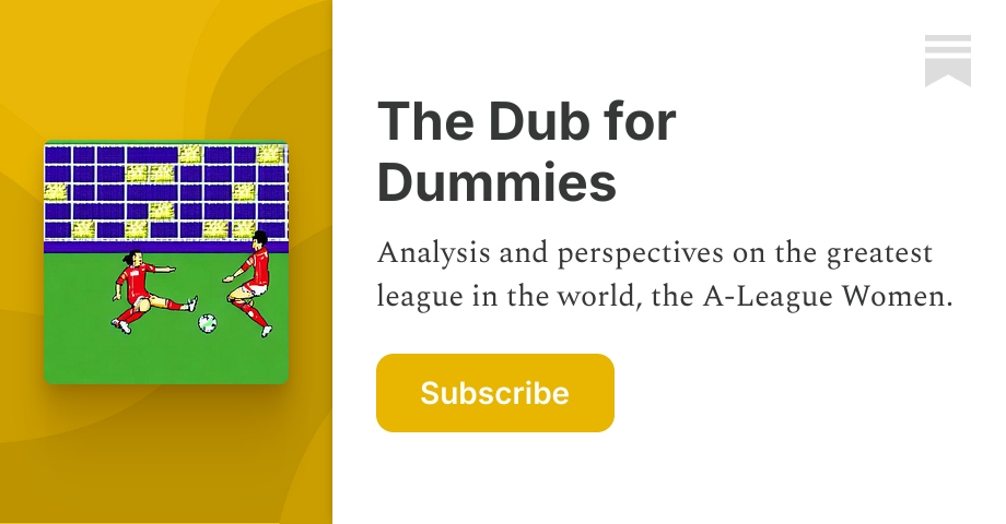 The Dub for Dummies | Taryn Heddo | Substack