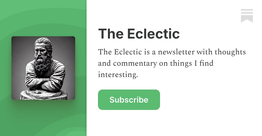 The Eclectic | Owen Lewis | Substack