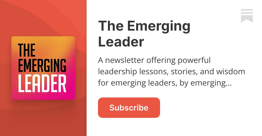 The Emerging Leader | David Grossman | Substack