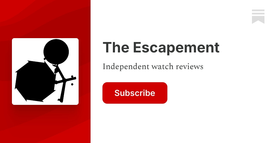 The Escapement | Ed. Condon | Substack