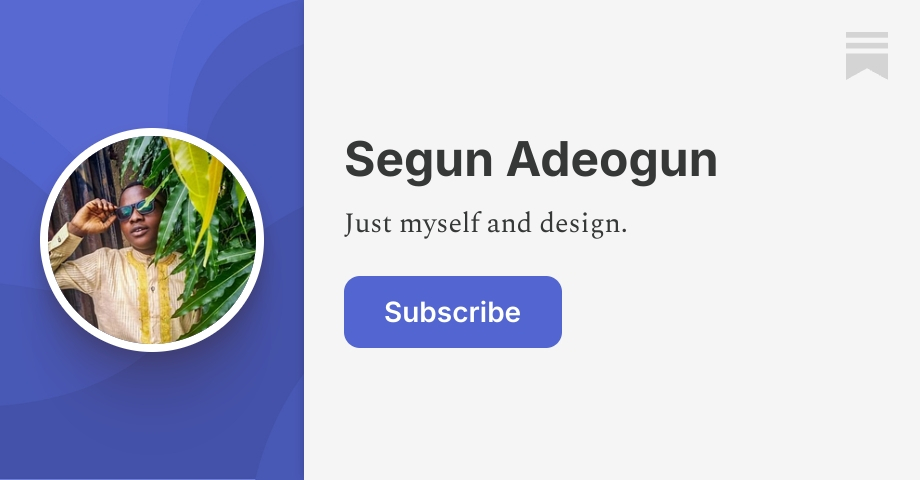 Segun Adeogun | The Eye of Shegz (segXlens) | Substack