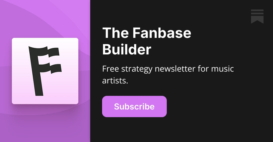 The Fanbase Builder | Carlo Kiksen | Substack