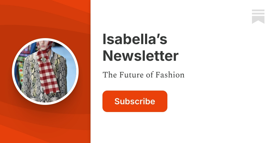 Isabella’s Newsletter | Substack