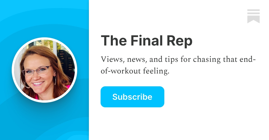 The Final Rep | Mallory Creveling | Substack