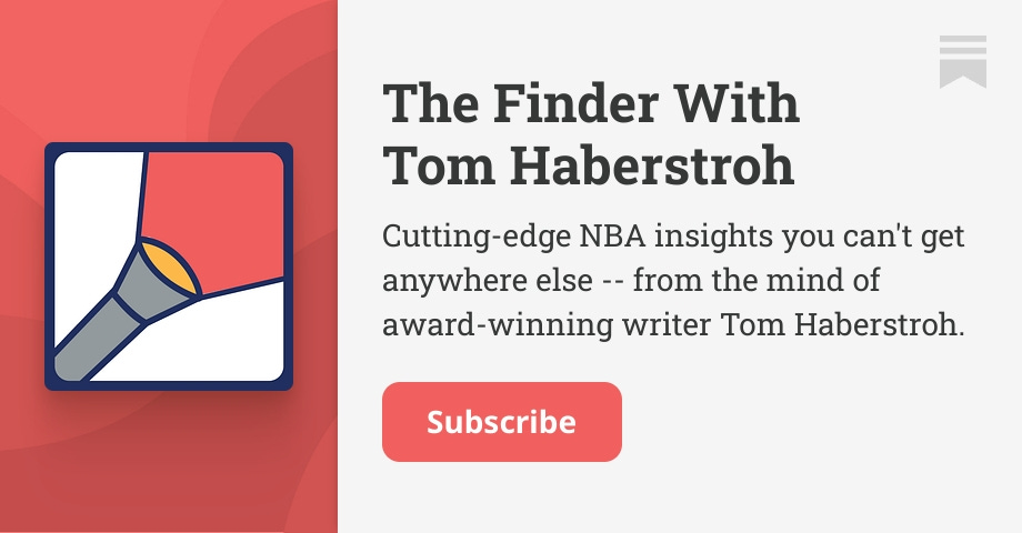 The Finder With Tom Haberstroh | Substack