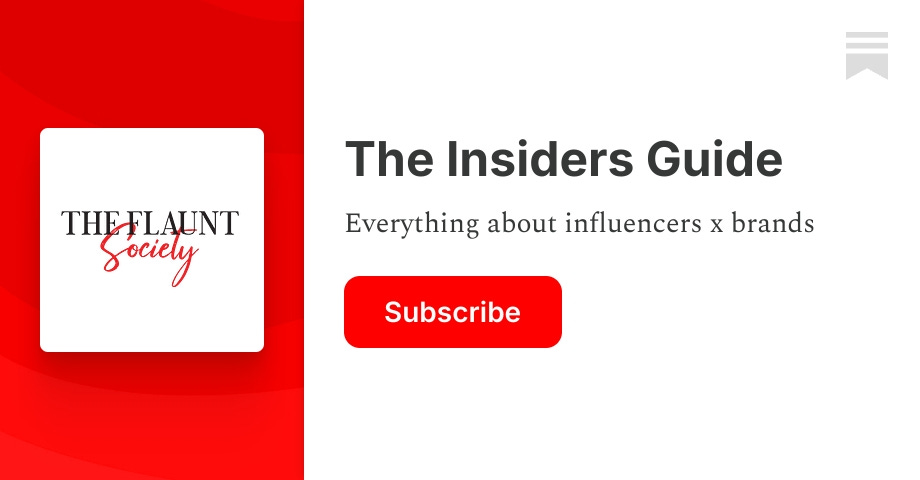 The Insiders Guide | Mia | Substack