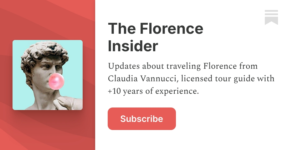 The Florence Insider | Claudia Vannucci | Substack