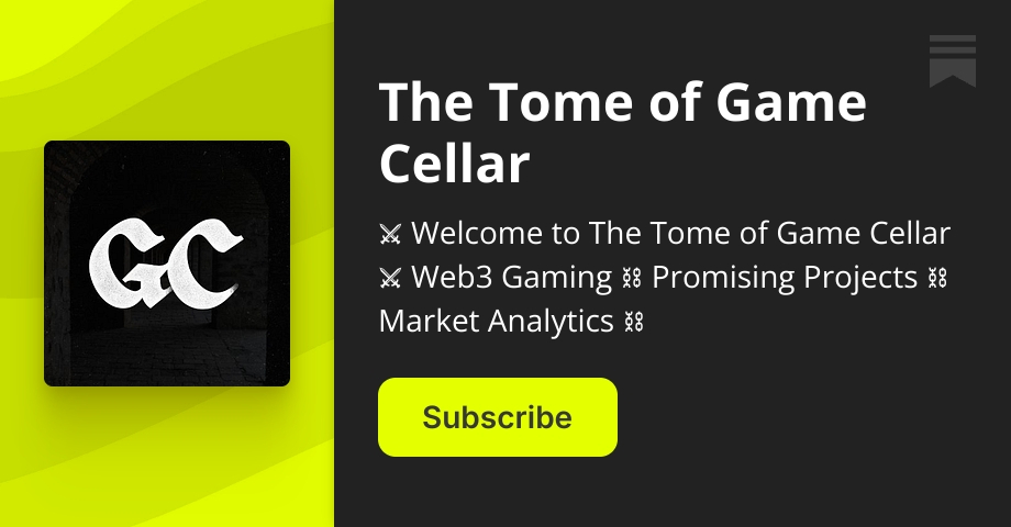 The Tome of Game Cellar | Substack