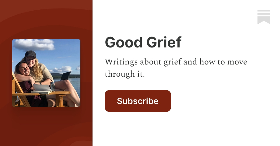 Good Grief | Jennah Dohms | Substack