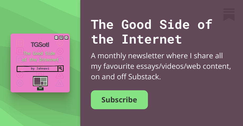 About - The Good Side of the Internet