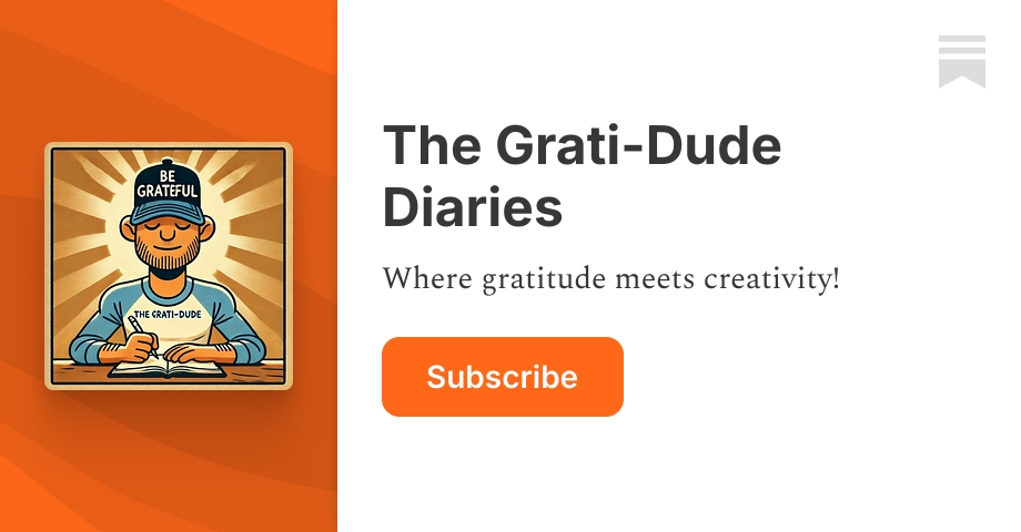 The Grati-Dude Diaries | Jason Trice | Substack