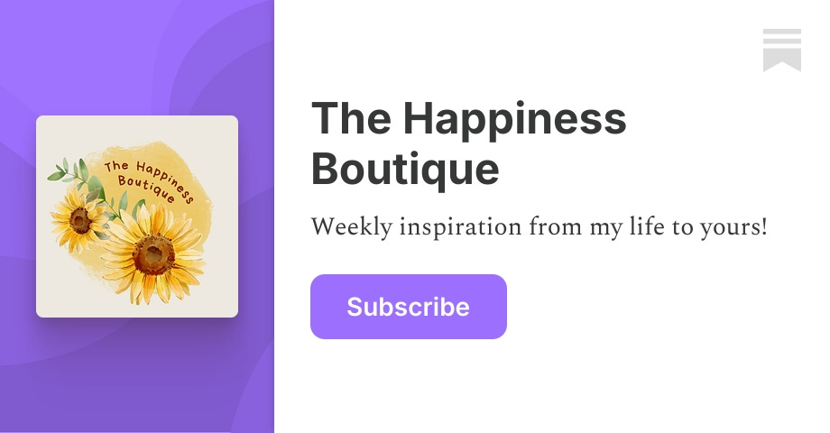 The Happiness Boutique | Vanya Slaveva | Substack